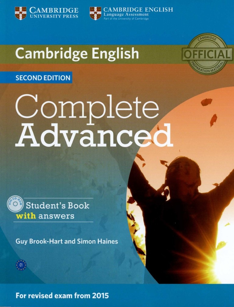 Complete Advanced 2ed Student's Book with Answers and CD-ROM - Books & Co